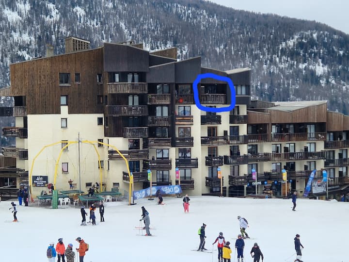 Studio 4 Personnes Front De Neige Pied Des Pistes - Les Orres