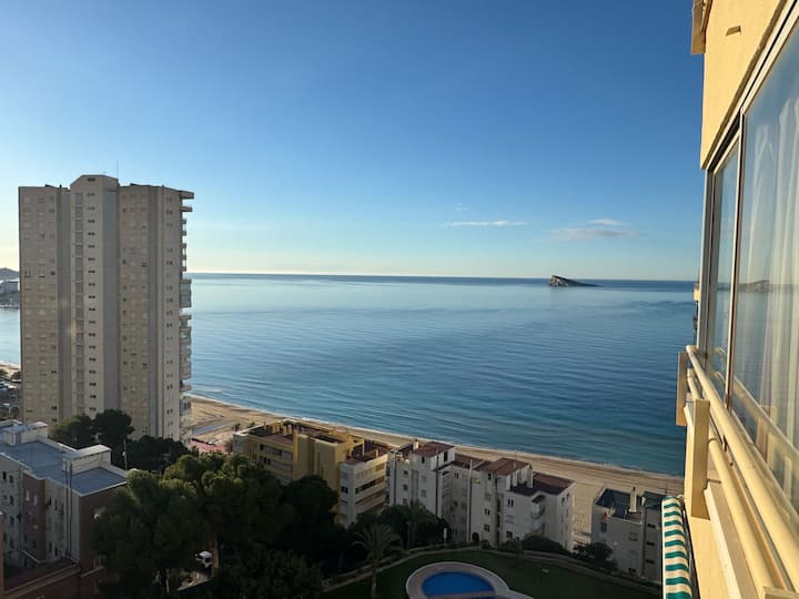 Fantastico Piso Con Piscina A 30m De La Playa - Benidorm