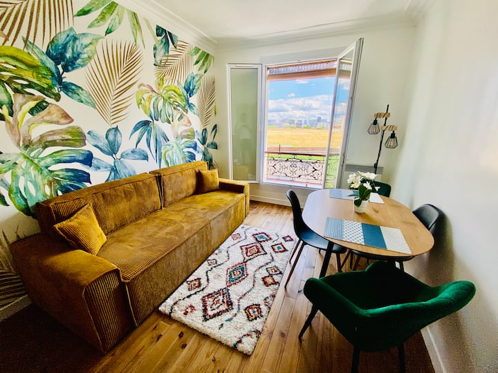 Boutique Apartment 14th -Near Park Montsouris -2br - ibis budget Paris Porte de Vanves