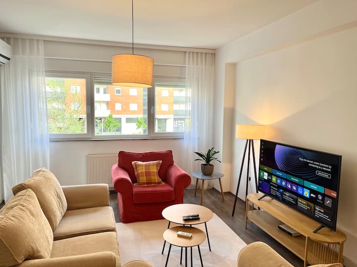 Soft & Modern Apartment With Parking - 2 Bedrooms - Kosova