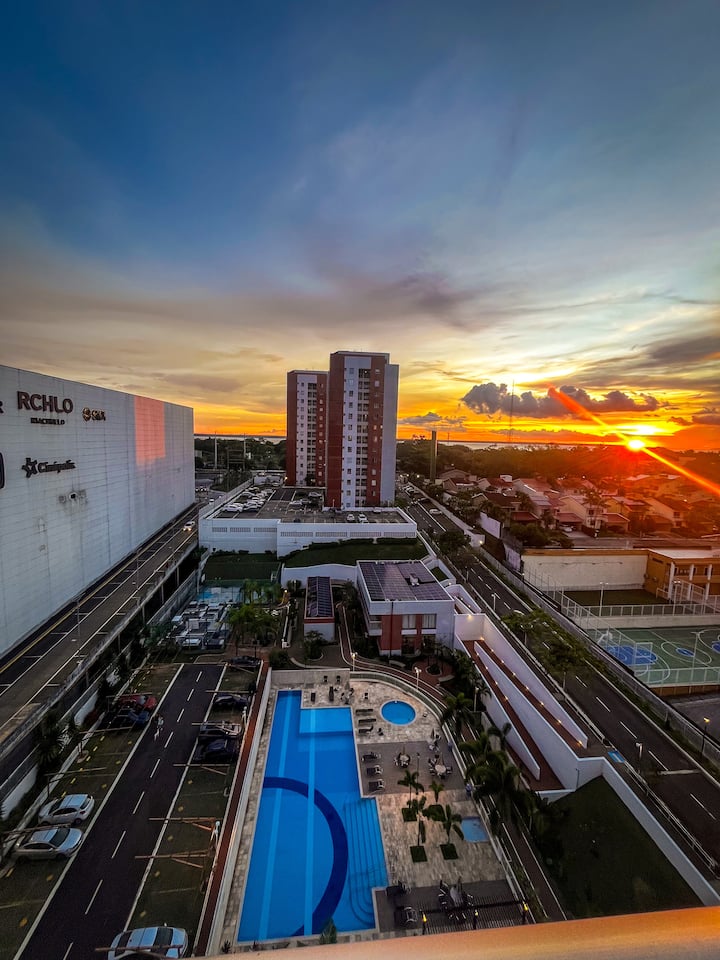 Pôr Do Sol No Rio Negro – Apt - Manaus