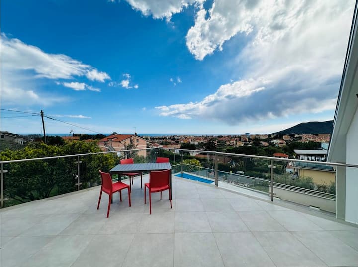 Détente Avec Vue Sur Mer [Parking, A/c, Wi-fi] - Loano