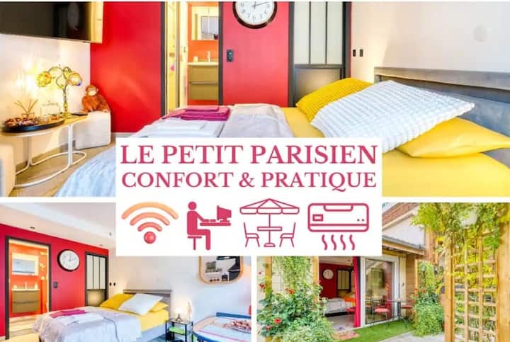 Le Petit Parisien - Terrasse & Confort- Parking - Pantin