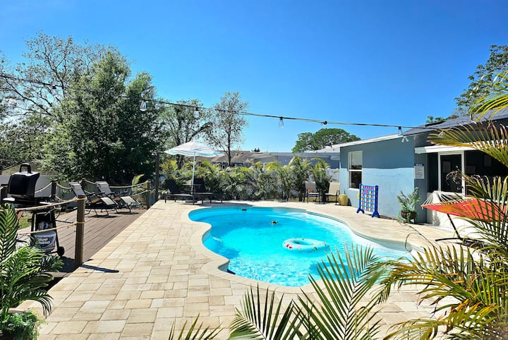 Lakehouse Orlando Lux/pool/game/bbq/cal-king/bc - Apopka, FL