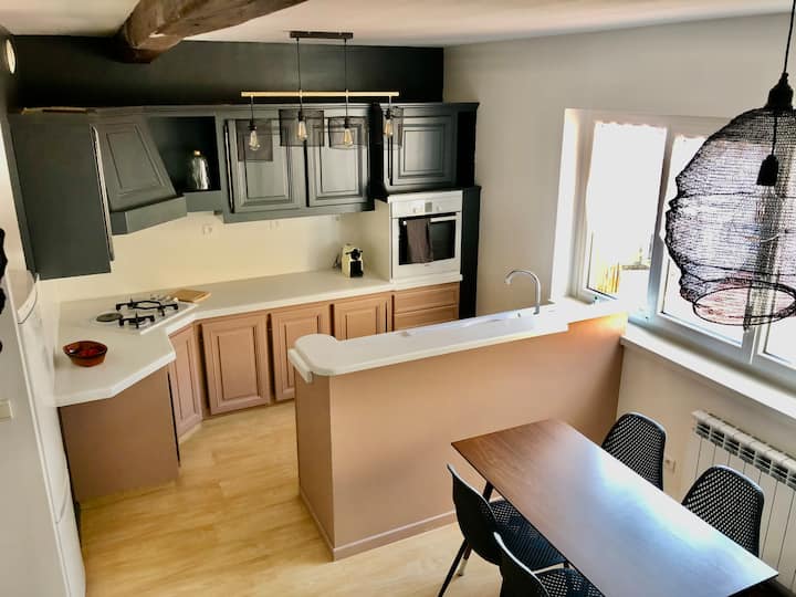Duplex【rue Nationale】【havre Paisible 】【Climatisé 】 - Hotel ibis budget Lyon Villefranche sur Saône
