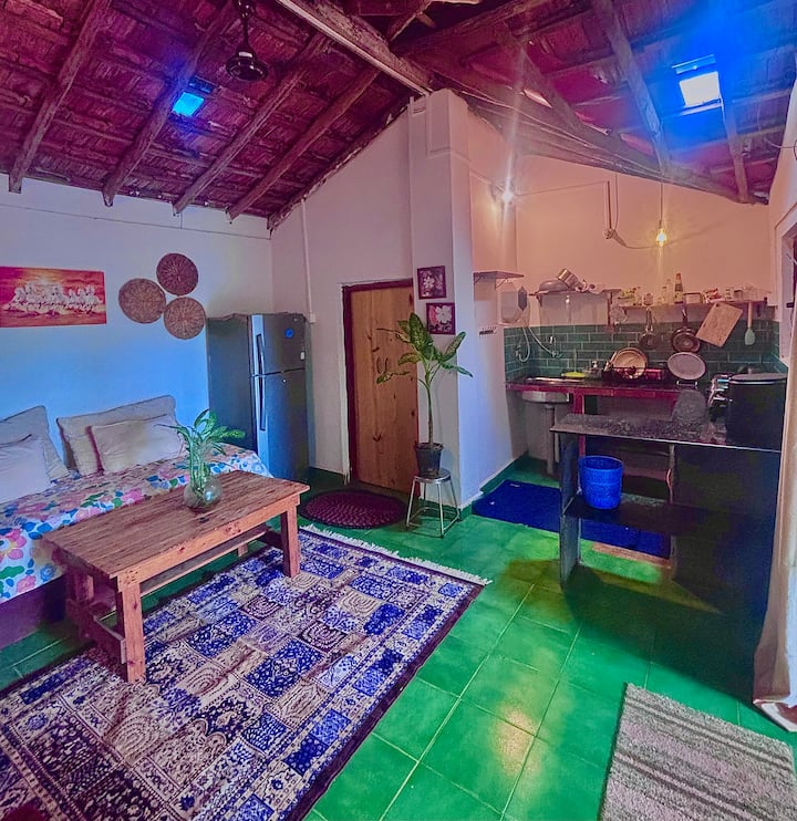 1bhk-ac Goan Beach House-colomb Palolem - Goa