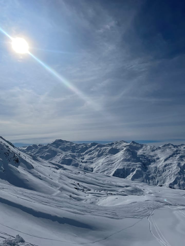 Les Menuires  Pied Des Pistes, Vue Plein Sud - Les Menuires