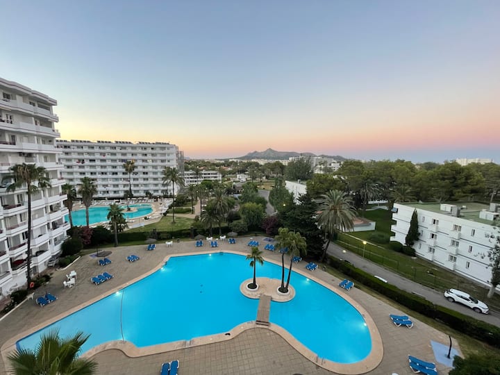 Blick Auf's Meer See Berge &Pool - Alcúdia