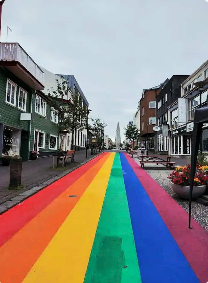 Rainbow Street Penthouse - Reikiavik