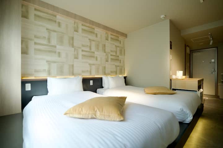 2 Minutes Walk From The Subway Station / Twin Room - Sapporo