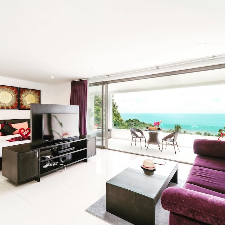 Appartement Avec Superbe Vue Mer - Ko Samui
