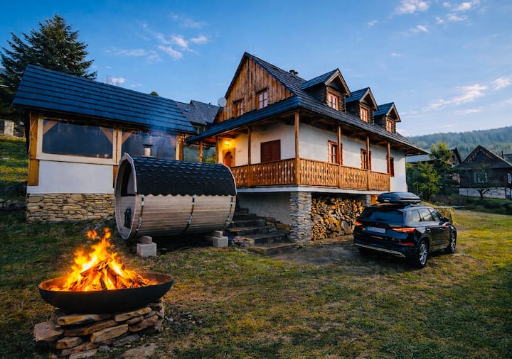 Chalupa Malborka V Malom Borovom - Huty