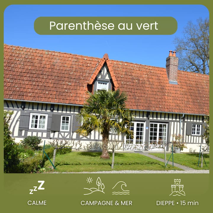 L’orée Des Prés • Longère De Charme•jardin & Calme - Quiberville