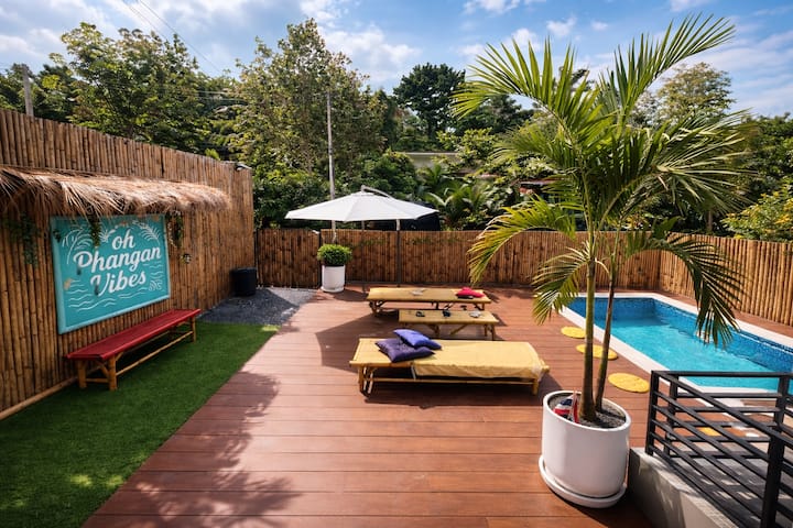 Secret Mountain •Banto Villa• Jungle Pool Escape - Ko Pha-ngan