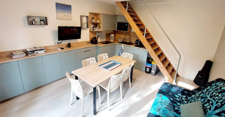 T2 Duplex 35 M2 : Proche Marché - Plage à 300m - Saint-Georges-de-Didonne