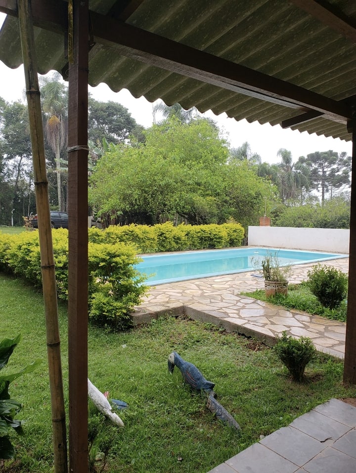 Casa De Campo Com Piscina - Cotia