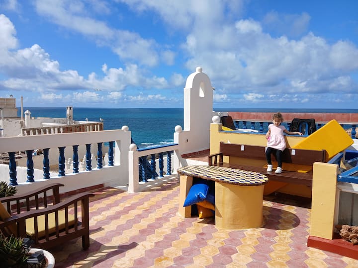 Appart Mogador-intégré Dans Un Hotel Avec Vue Mer - Essaouira