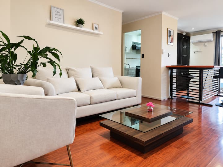 Central Apartment With Covered Parking 3d/1b/1e - Linares, Chile