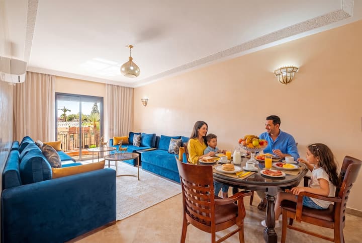 120m² Centre Gueliz, Balcons Coucher Soleil A/c - Marruecos