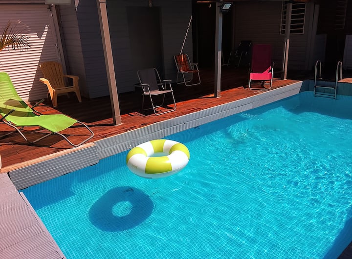 Villa Surf’kreol Moderne à 3 Min Du Souffleur - Guadeloupe