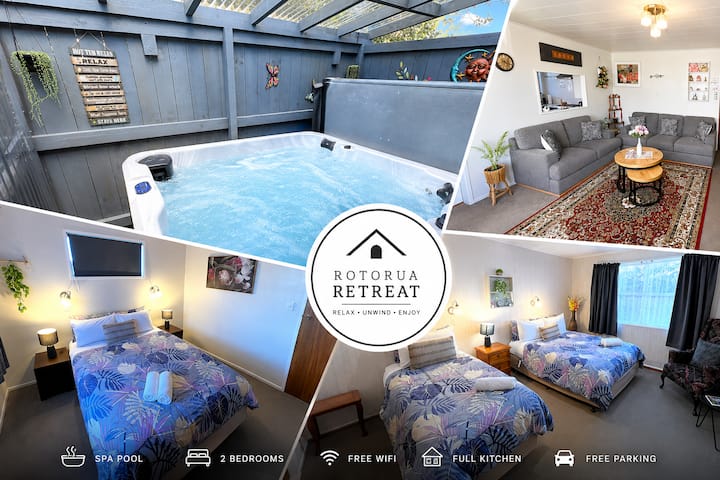 Rotorua Holiday Home - Prime Location- With Garden - Rotorua