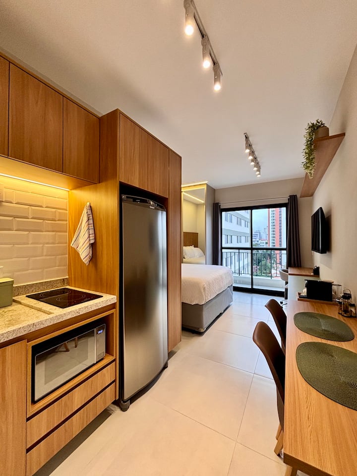 Urban Soul | Studio Moderno Completo Pinheiros - São Paulo