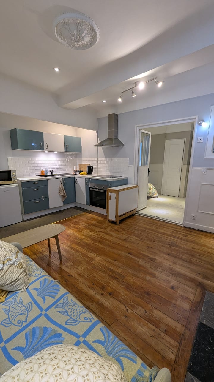 T2 - Plein Centre - 4 Voyageurs - Jacuzzi - Bayonne