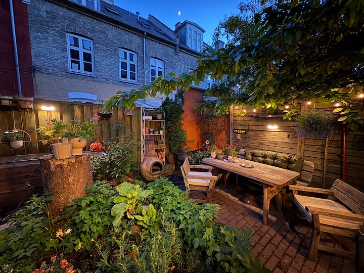 Cozy City Center Chambers + Kitchen And Sunny Yard - Copenhague