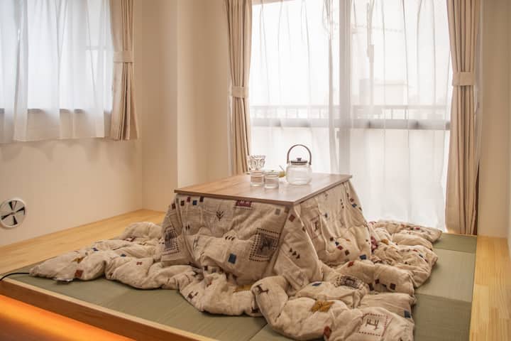 两站到新宿/两卧室/两床一榻榻米/東中野駅/免费行李寄存 - Shinjuku City