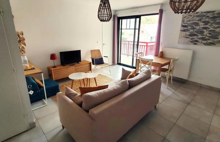 Appartement Cosy à 40m De La Mer - Pléneuf-Val-André