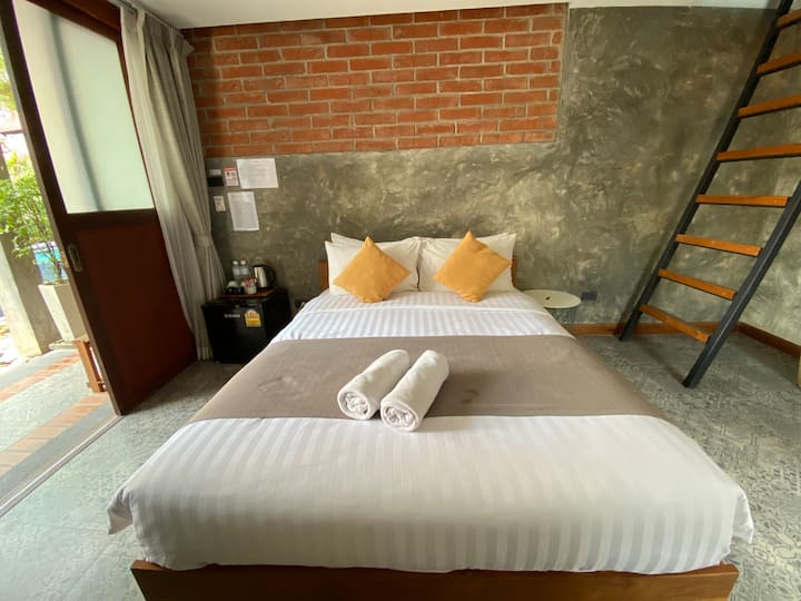 Loft Room For Families Pool | Near Maya Chiang Mai - Chiang Mai