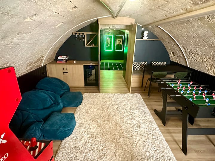 Hypercentre, Pièce Secrète, Clim, Spa, Jeux Arcade - Gare de Bordeaux Saint-Jean