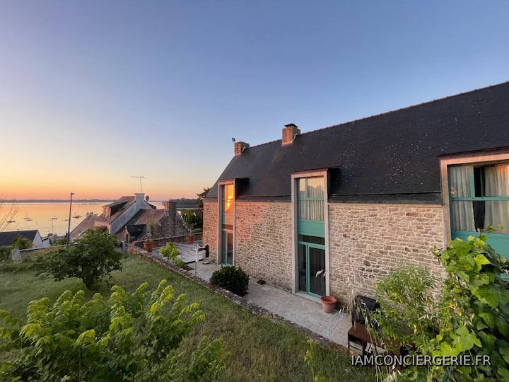 Vue Mer & Coucher De Soleil Maison Familiale - Île-aux-Moines