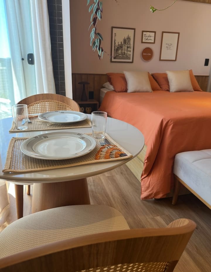 Cozy Studio At Porto Barra Beach - Brazil