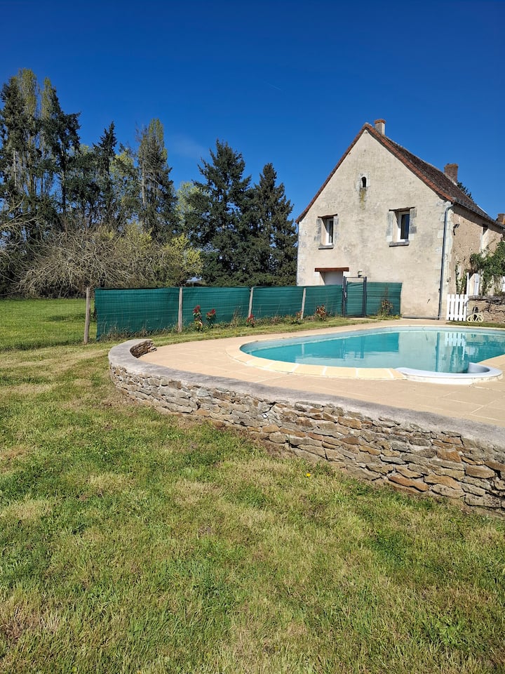 Maison En Pleine Nature - Piscine - Indre-et-Loire