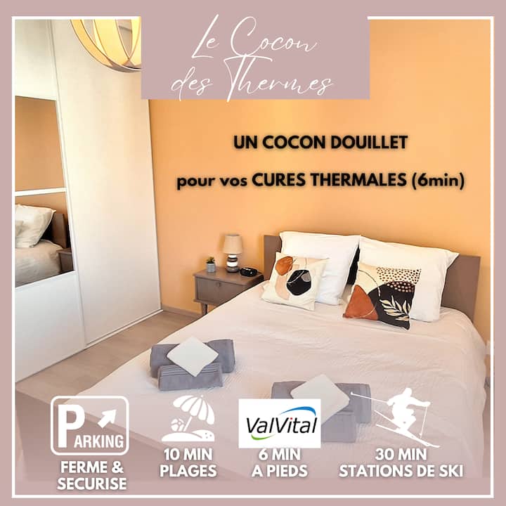 Cocon Des Thermes-ideal Cure Thermale-gare-parking - Thonon-les-Bains