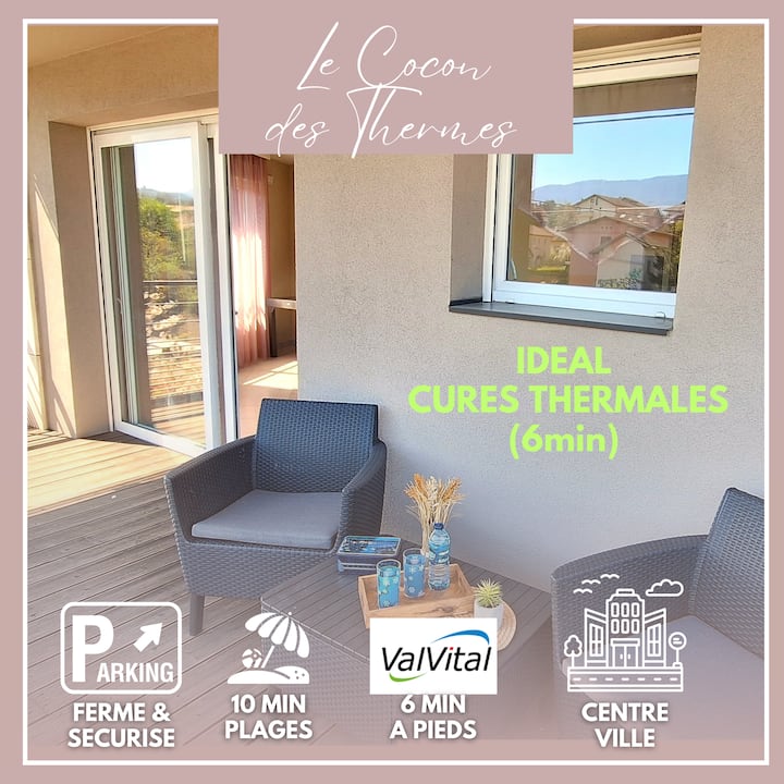 Cocon Des Thermes-ideal Cure Thermale-gare-parking - Thonon-les-Bains
