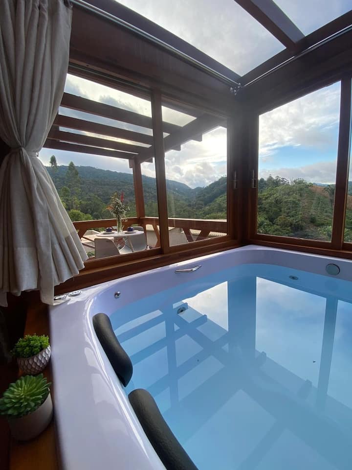 Chalé Tucano.
1 Cama. - Espírito Santo (estado)