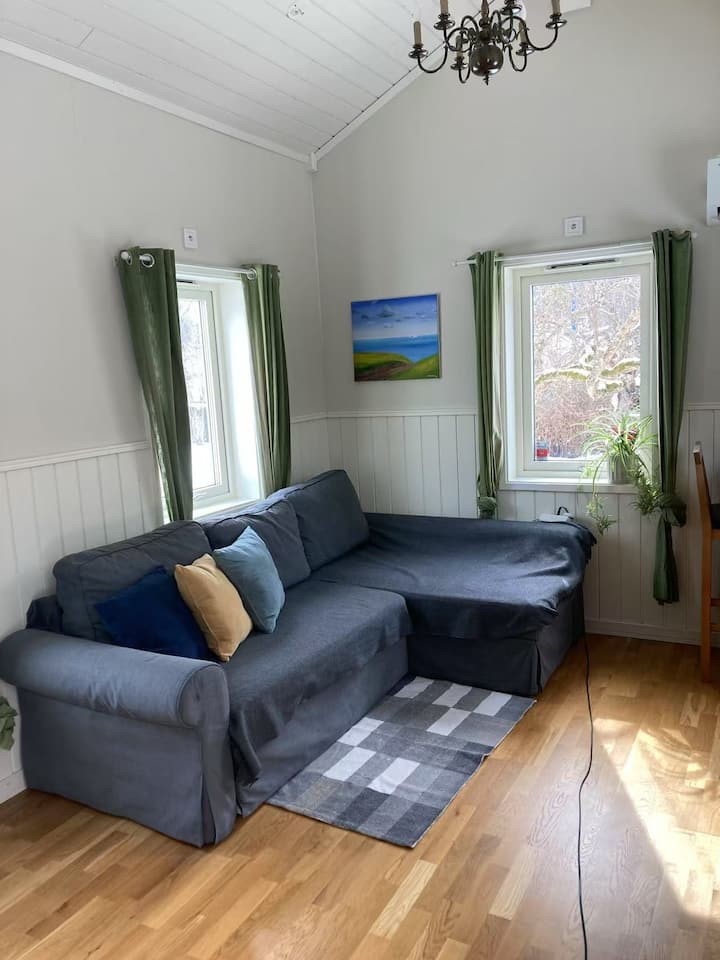 Cozy Studio, Safe Area - Near Metro, City & Nature - Solna