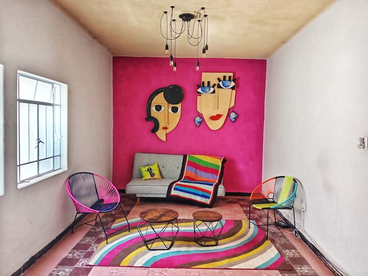 Color And Confort  In The Heart Of Puebla - プエブラ