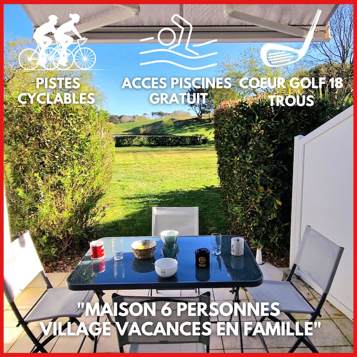 Maison 6 Personnes Au Coeur Du Golf Accès Piscines - Talmont-Saint-Hilaire
