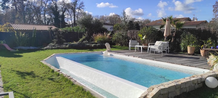 Maison Bordeaux Océan Piscine - Saint-Médard-en-Jalles