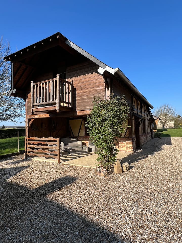Maison Chaleureuse Avec Jardin – Calme Et Confort - Lyons-la-Forêt