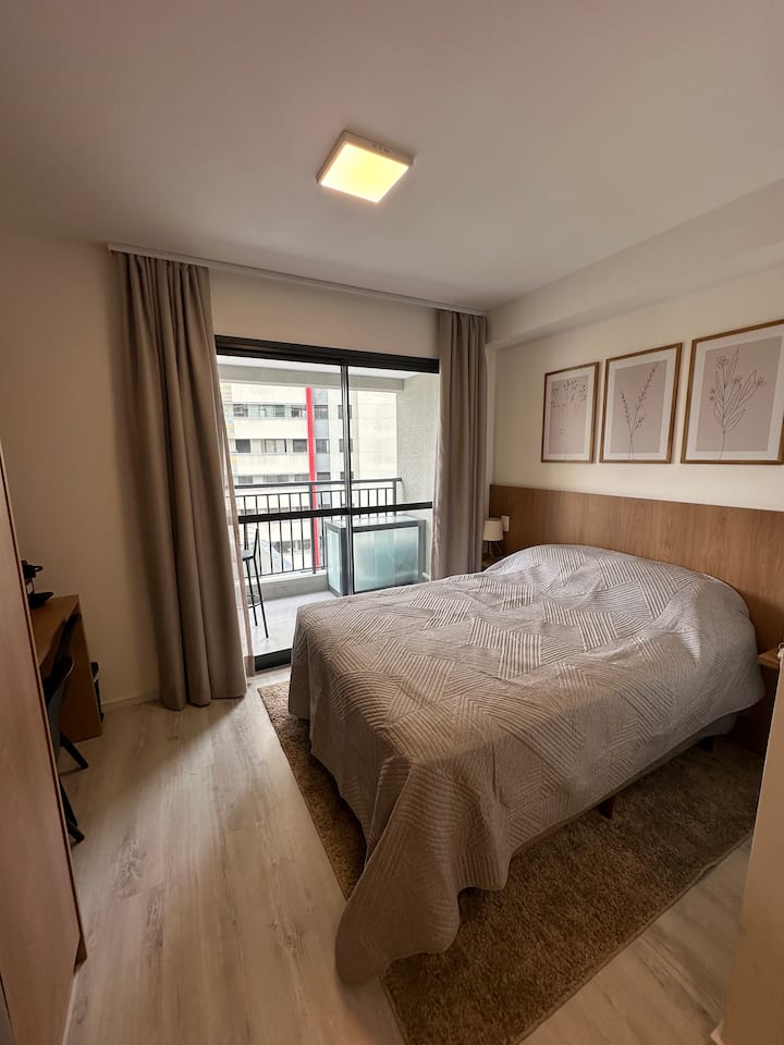 Studio Novíssimo- 3 Min Metro E 10 Min Congonhas - São Paulo