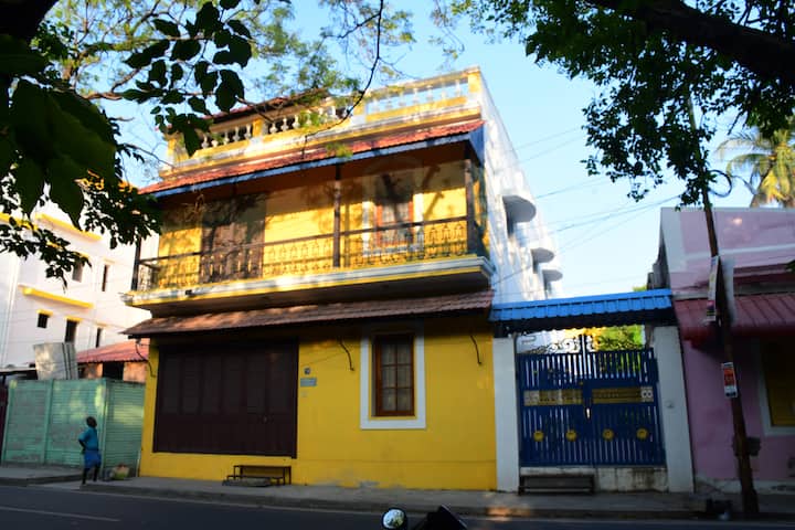 Villa Nathalie-"white Town" - Puducherry