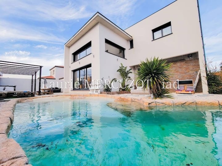 Chambre Privée Maison, Piscine - Perpignan