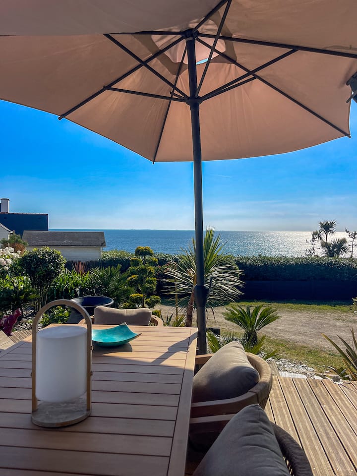 Baradoz Villa - Vue Mer Et Plage à Pied - Trégunc