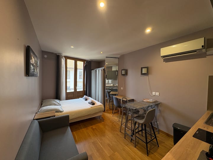L'intimiste - Studio Centre Ville - Climatisation - Annecy