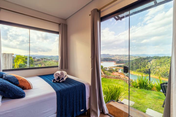 Landscape Chalés - Chalé Sunset, Vista Exuberante! - Brasilien