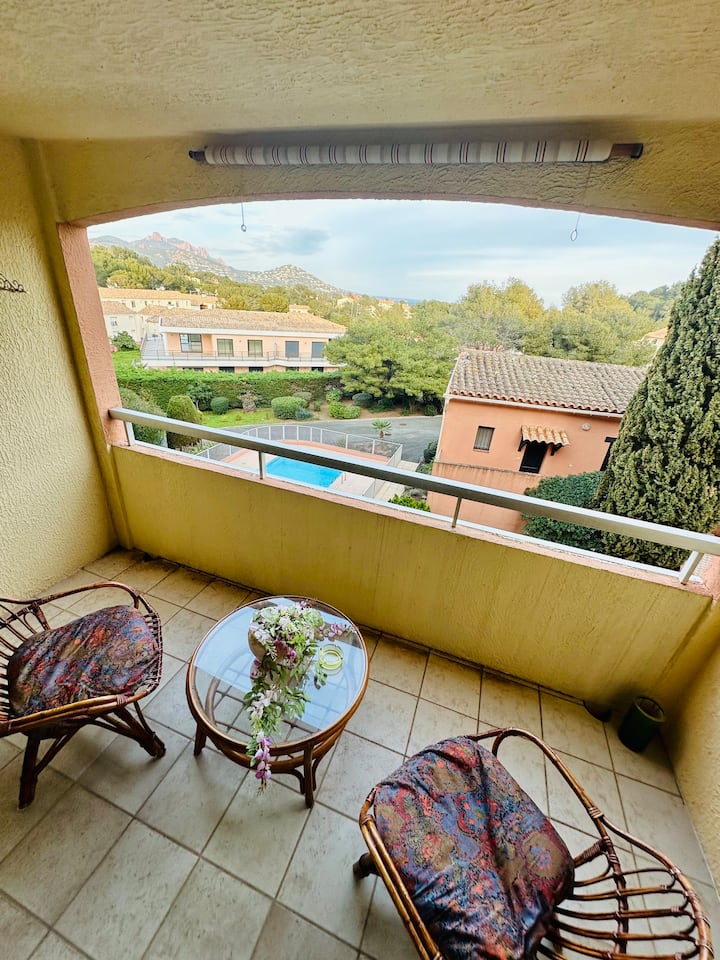 Cosy Studio Pour 3 Personnes - Cap Estérel